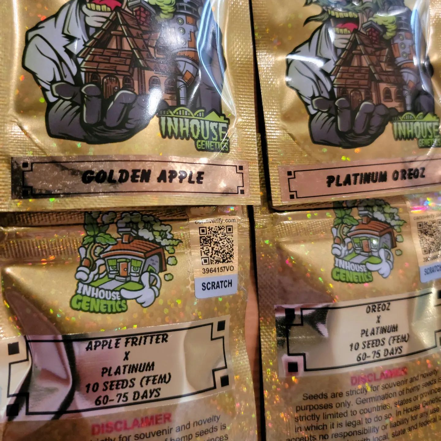 In House Genetics breeder. Seed bank info - GrowDiaries