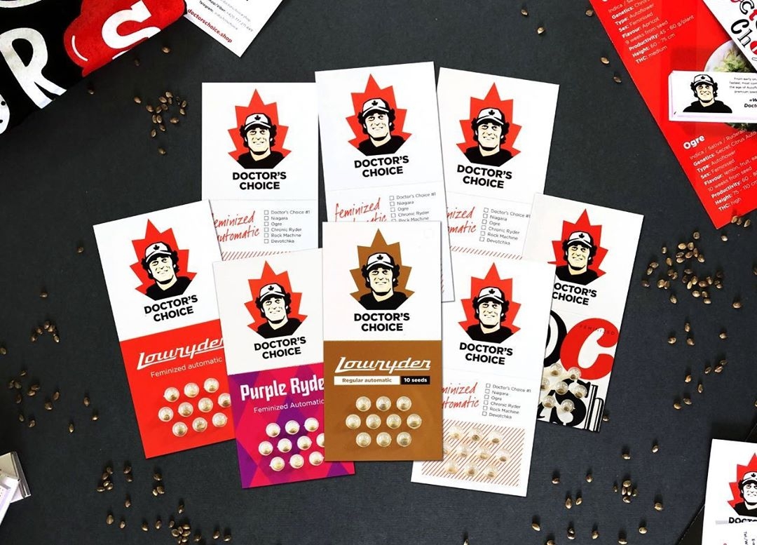 Doctor's Choice breeder. Seed bank info - GrowDiaries