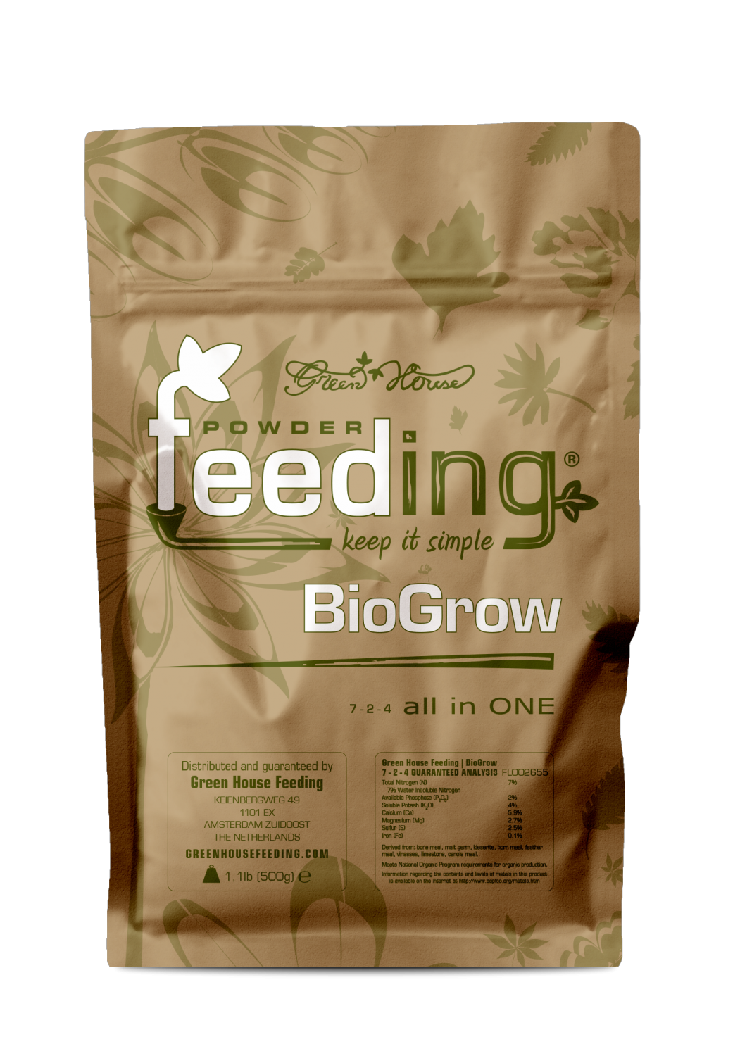 BioGrow / Green House Feeding nutrient info - GrowDiaries