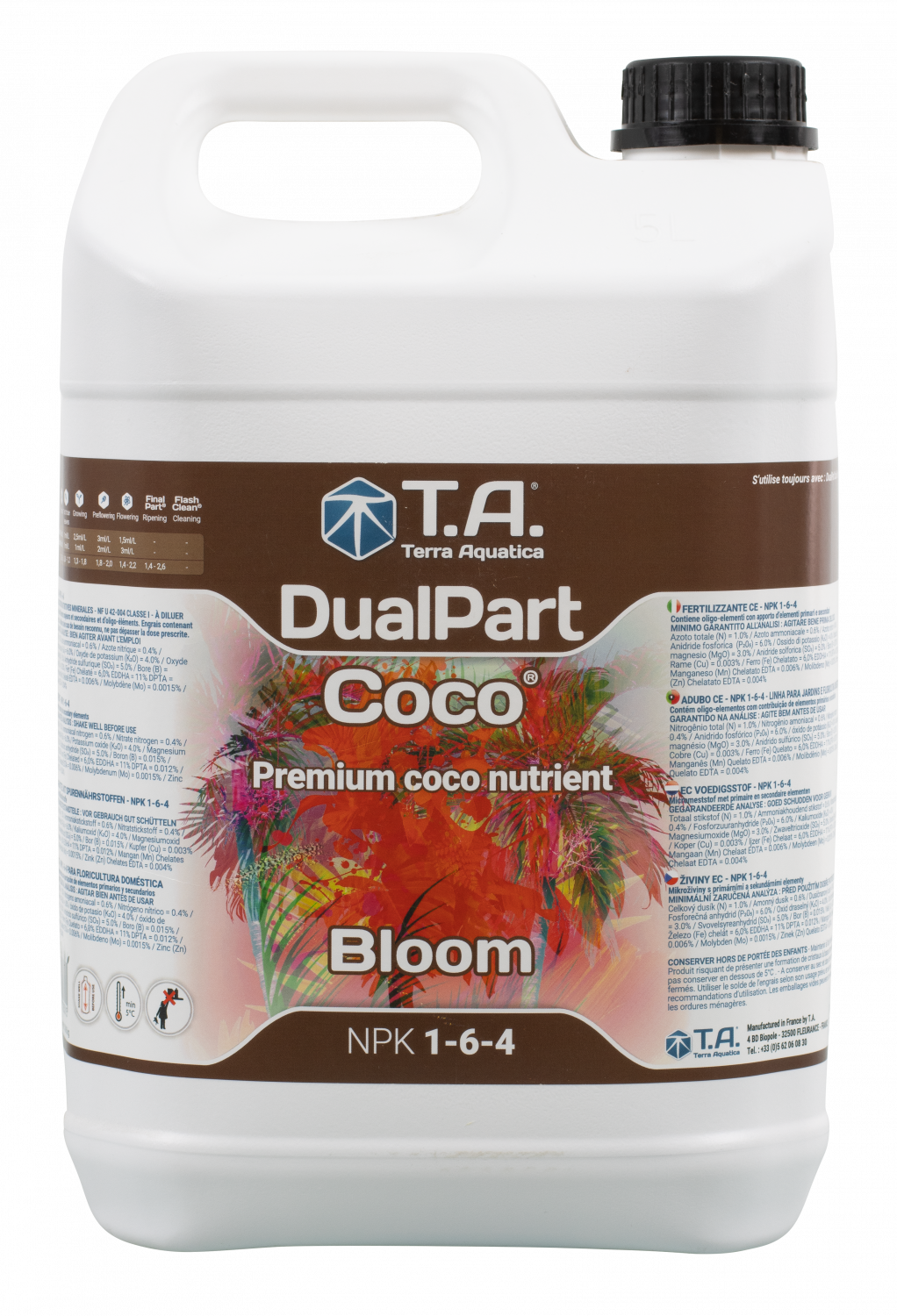 DualPart Coco Bloom / Terra Aquatica nutrient info - GrowDiaries
