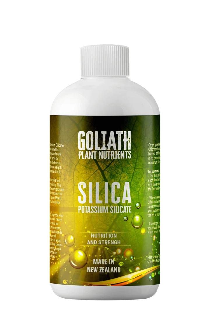 Silica (Potassium Silicate) / Goliath Nutrients nutrient info - GrowDiaries