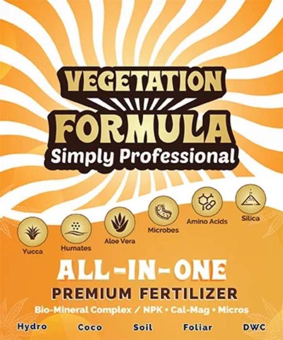 Vegetation Formula / Simply Professional Formula nutrient info ...