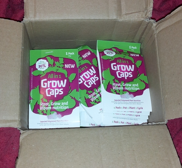 Grow Caps nutrient producer info - GrowDiaries